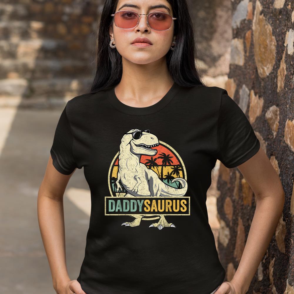 Daddysaurus T Rex Dinosaur Daddy Saurus Family Matching - Top5Lab