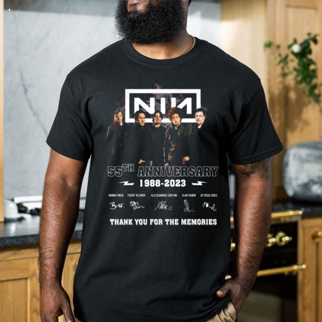 Davidress Nine Inch Nails 55th Anniversary 1988 - 2023 Thank You For ...