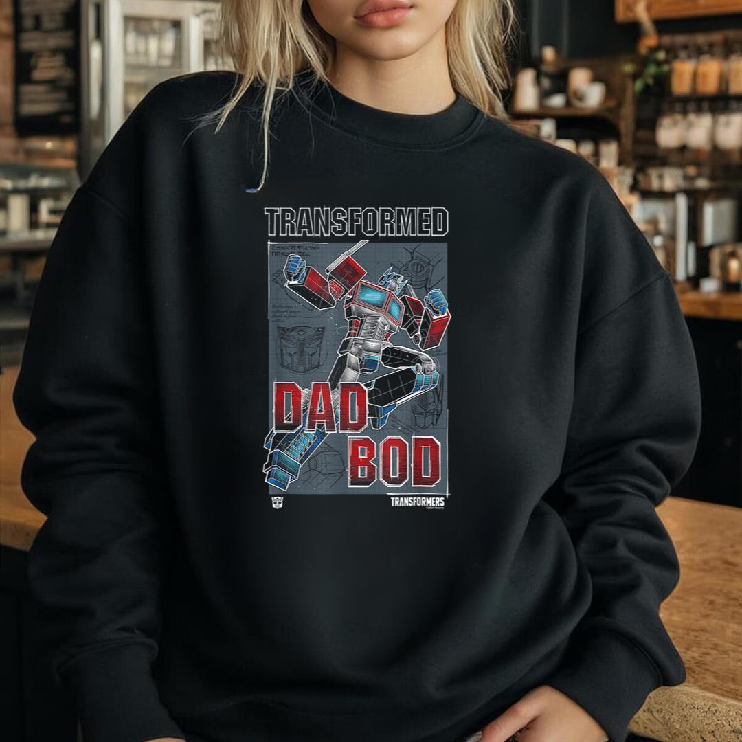 Davidress Transformers Optimus Prime Dad Bod Father'S Day Gift ...