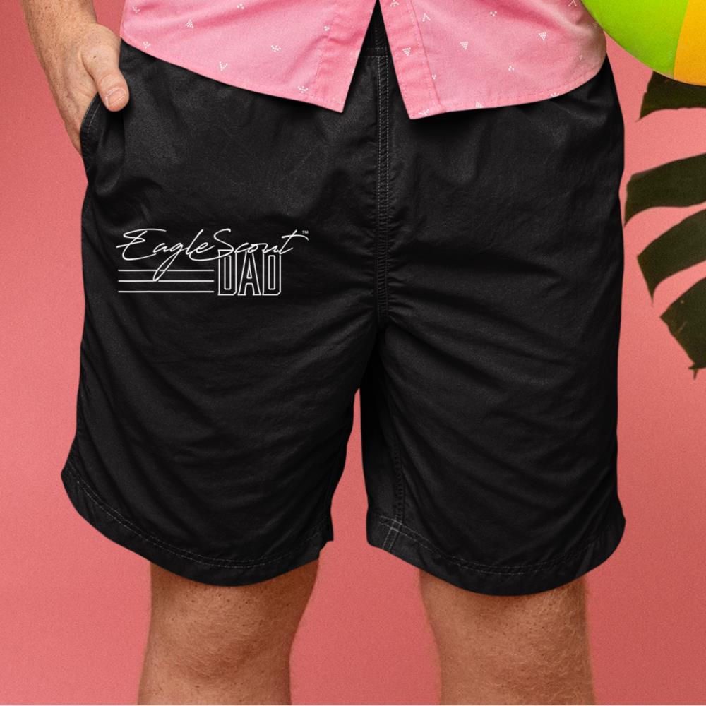 Davidress Eagle Scout Dad Proud Eagle Scout Gift Short - Davidress