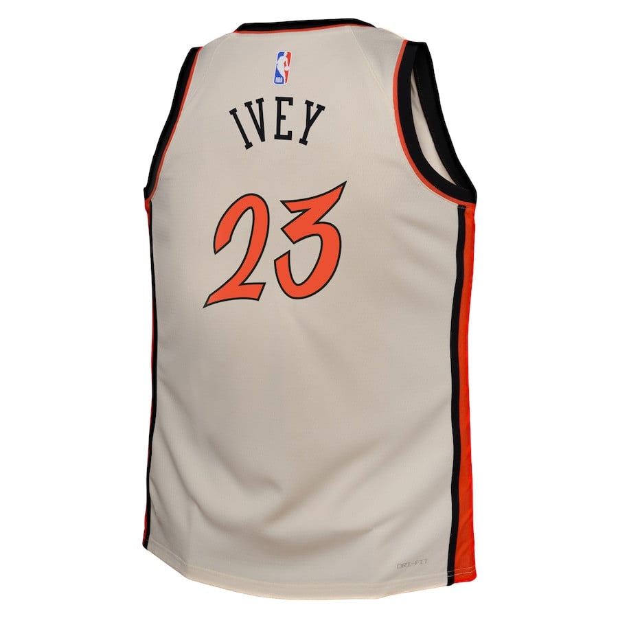 Jaden Ivey 23 Detroit Pistons 2024/25 Swingman Player YOUTH Jersey ...