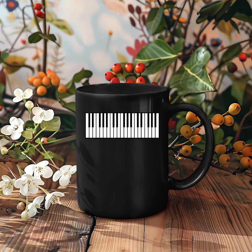 Lovasuit Fun Keyboard Design for Piano Players Mug - Lovasuit.com