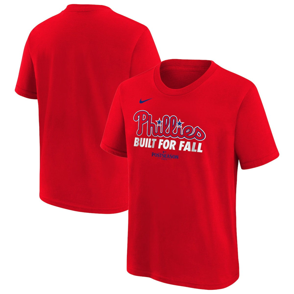 Philadelphia Phillies 2025 MLB Postseason Built For Fall T-Shirt Fan ...