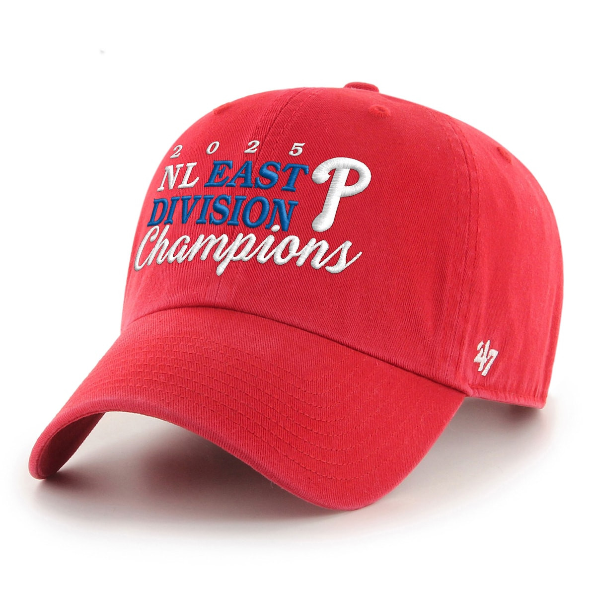 Philadelphia Phillies 47 Red 2025 NL East Division Champions ...