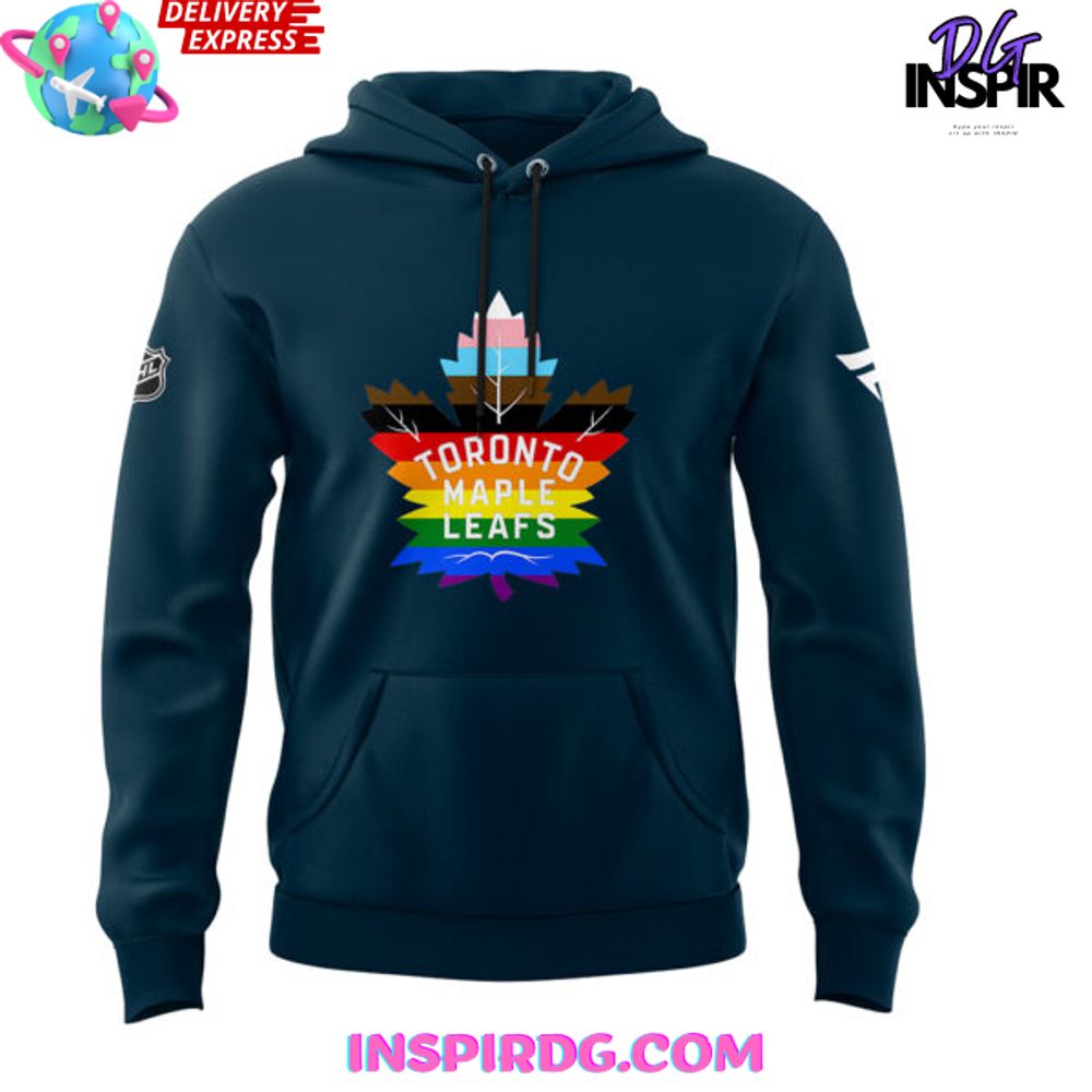 Toronto Maple Leafs Pride Night 2025 Blue Hoodie - Davidress - Davidress