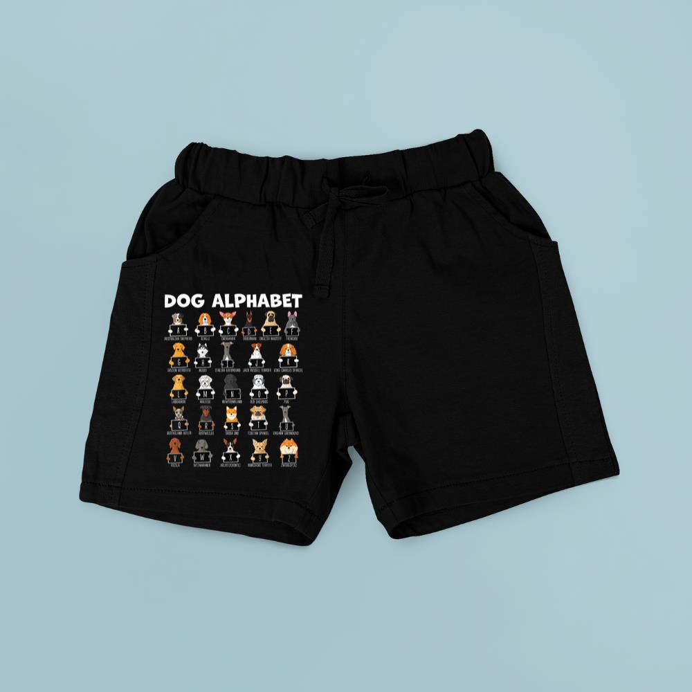 Types Of Dogs Alphabet A-Z ABC Dog Identification Short - Xanawood.com