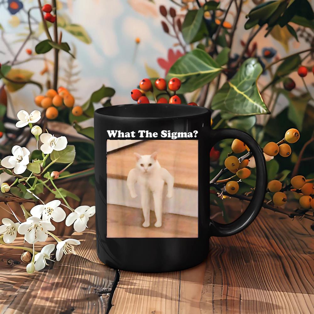 What Sigma Meme Cat Meme Internet Memes Funny Meme Gen Z Pun Mug ...