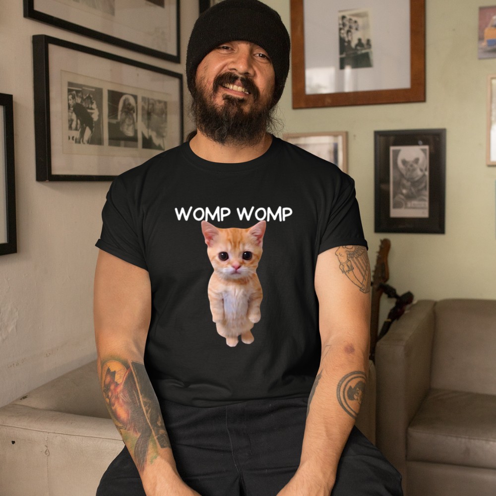 Womp Womp Cat Meme Funny Memes Internet Memes Gen Z Joke Kid T-Shirt - cgirondesign store
