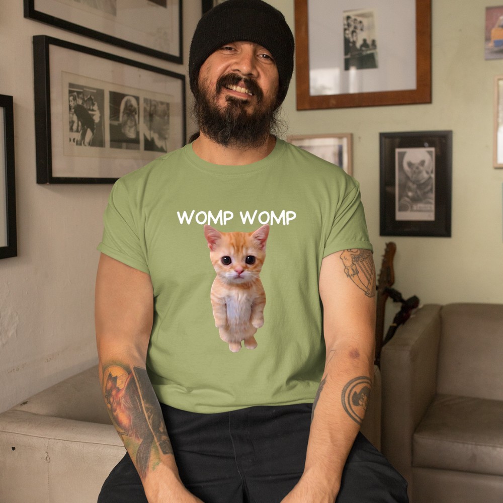 Womp Womp Cat Meme Funny Memes Internet Memes Gen Z Joke Kid T-Shirt ...